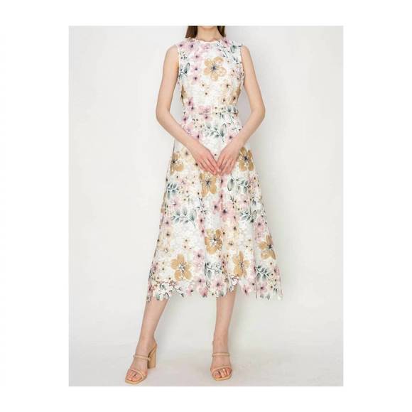 Ina | Dresses | New Ina Floral Midi Dress In Blush | Poshmark